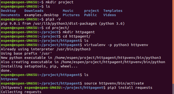 Ubuntu 1804 Set Up Python3 Virtualenv For User No Sudo E Loengineer Log Out 